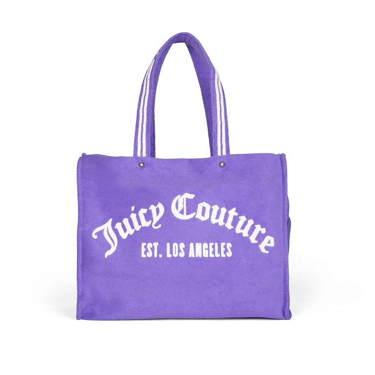 Juicy Couture Ženska torba Iris Towelling, Ljubičasta