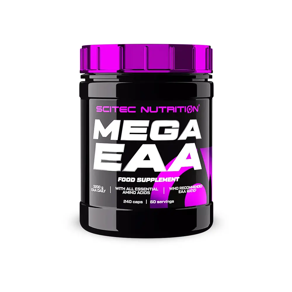 Scitec Nutrition Aminokiseline Mega EAA, 240 kapsula