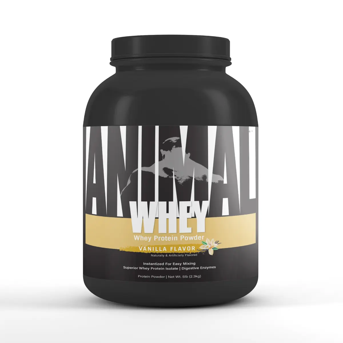 Universal Nutrition Protein Animal Whey, Vanila, 2,3kg