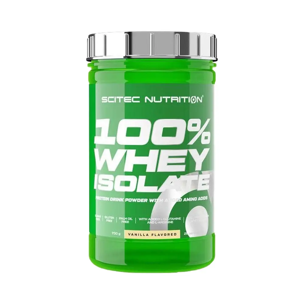 Scitec Nutrition Protein 100% Whey Isolate, Vanila 700g