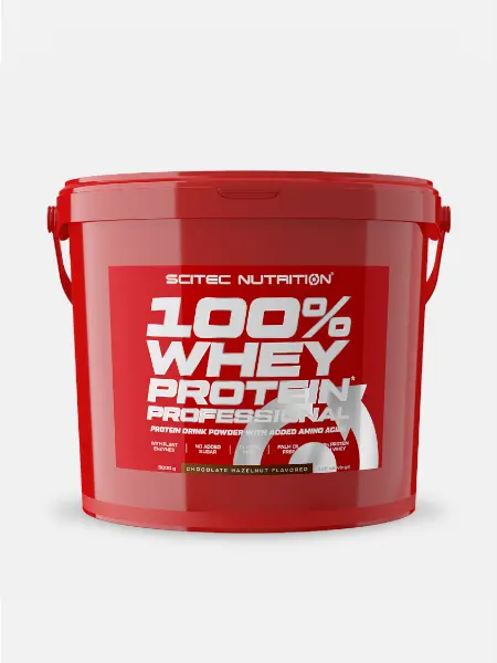 Scitec Nutrition Potein 100% Whey Professional, Čokolada-lešnik 5kg