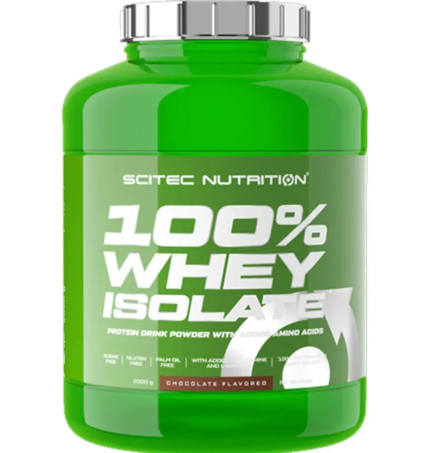 Scitec Nutrition Protein 100% Whey Isolate, Čokolada 2kg