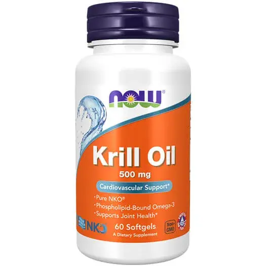 Now Krill oil tablete 500mg, 60 komada