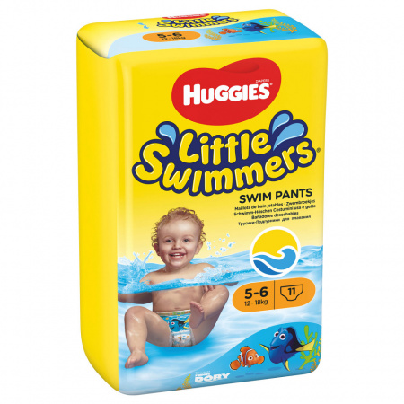 HUGGIES Pelene za kupanje Little Swimmers (5-6) 12-18kg 11kom