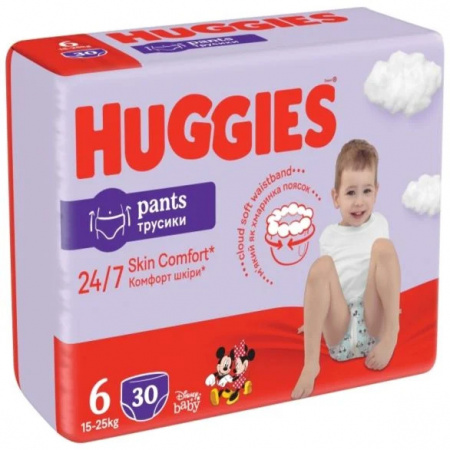 HUGGIES Pants Pelene gaće (6) 15-25 kg 30kom