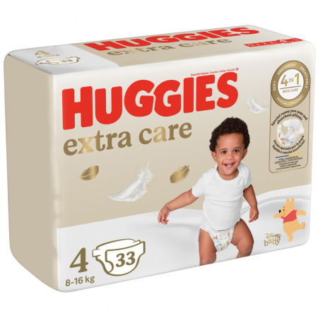 HUGGIES pelene Extra Care (4) 8-16kg 33kom