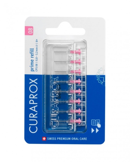 Curaprox Interdentalne četkice CPS 08 prime refill 8/1