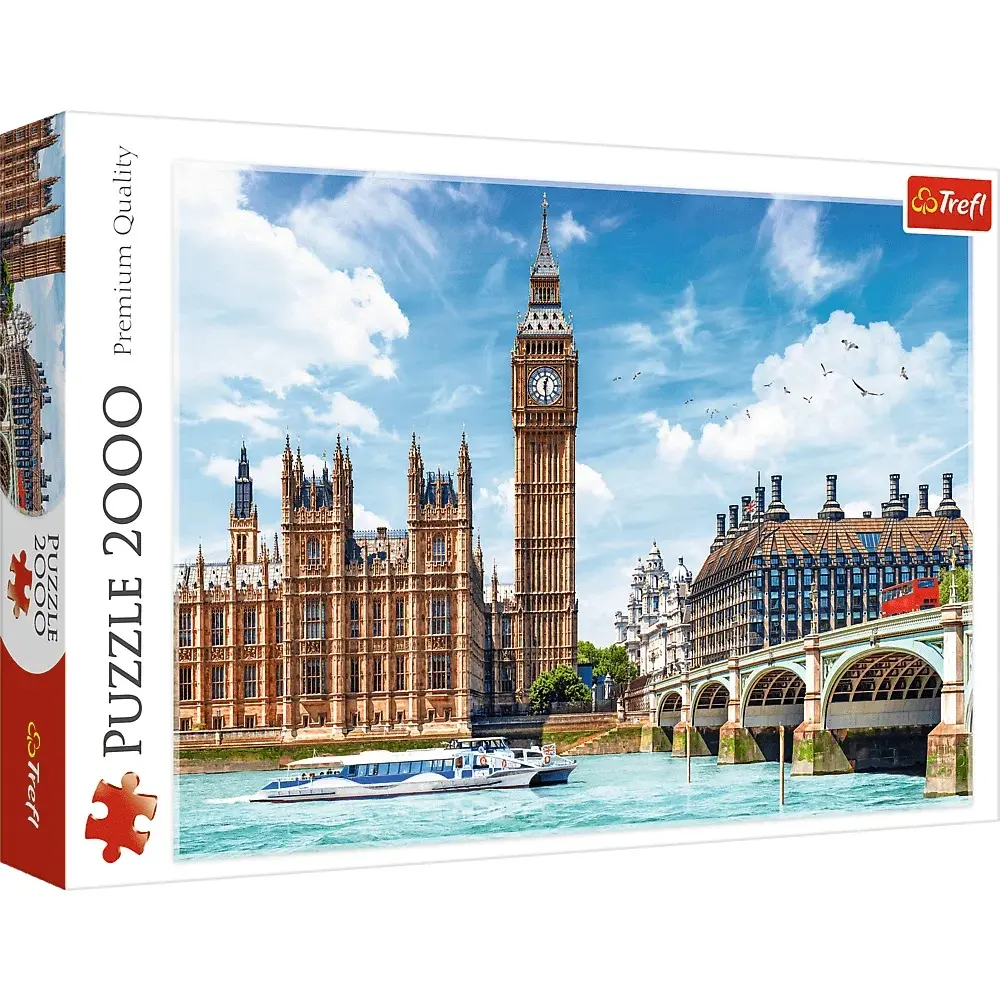 TREF LINE Puzzle 2000 delova Big Ben London