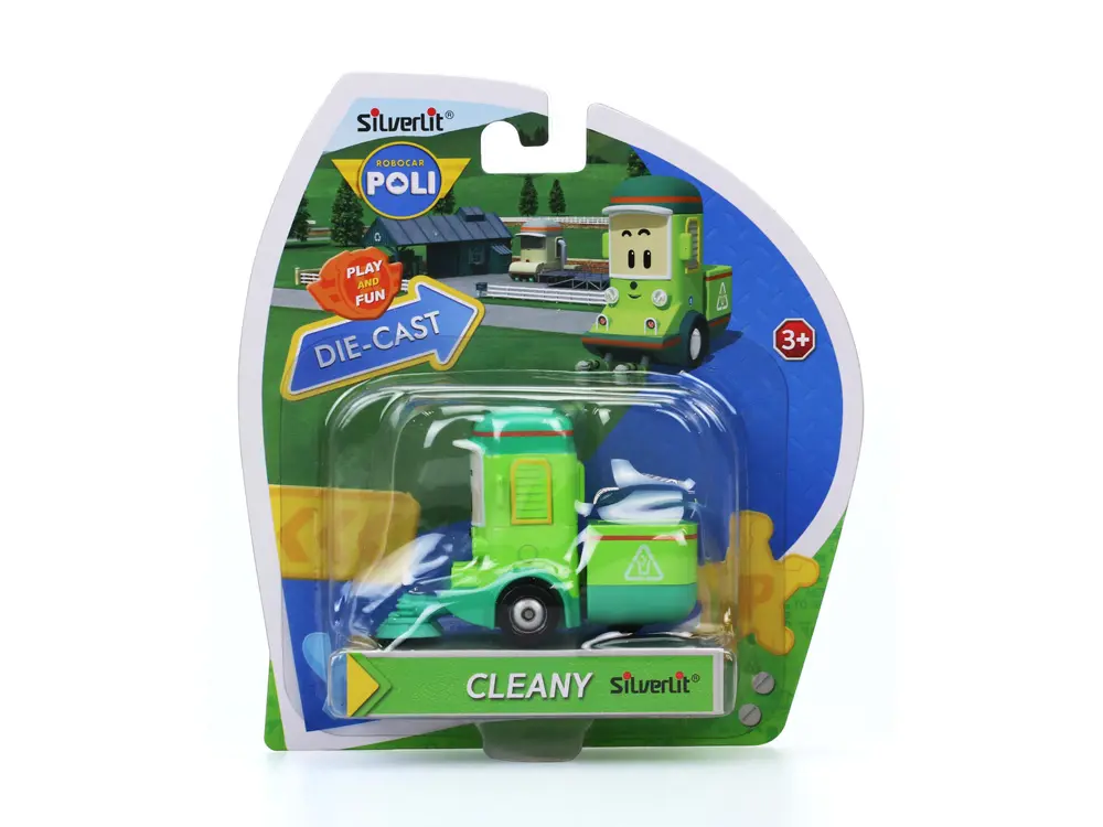 ROBOCAR POLY Igračka za decu Die-Cast Cleany