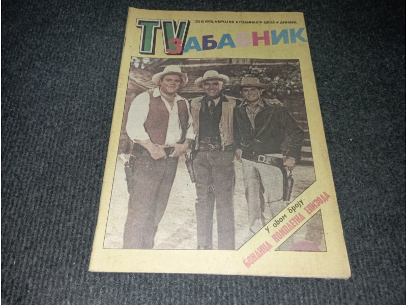 TV ZABAVNIK broj 66 (sa posterom)