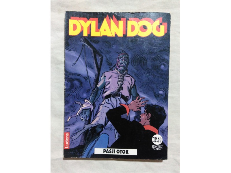 Dylan Dog Ludens broj 87, Pasji otok