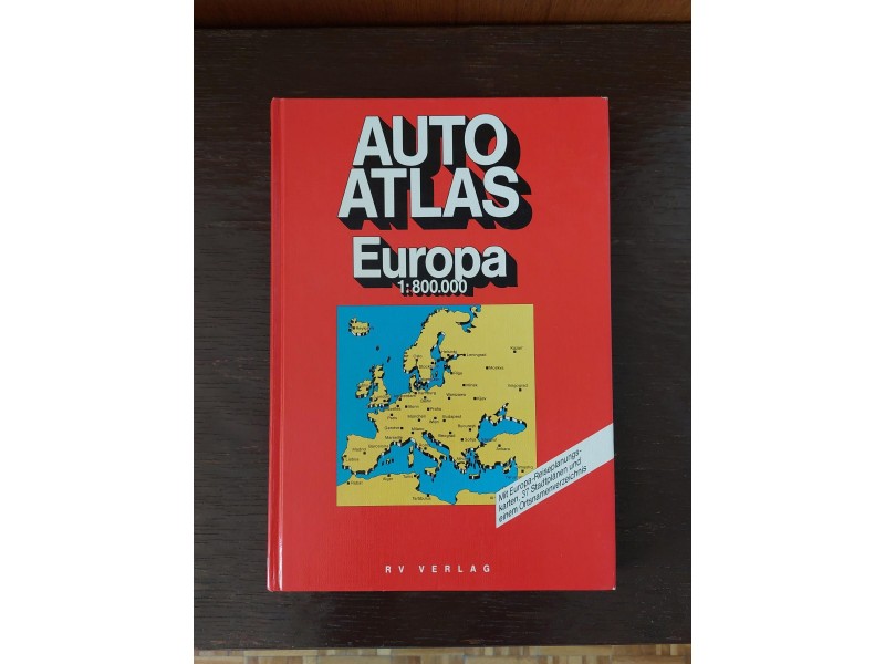 Auto atlas Evrope