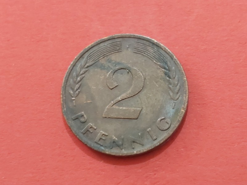 Nemačka - 2 pfennig 1969 god F