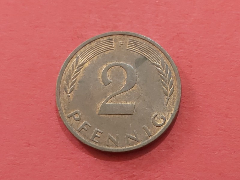 Nemačka - 2 pfennig 1972 god F