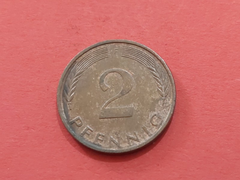 Nemačka - 2 pfennig 1973 god F