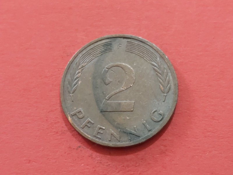 Nemačka - 2 pfennig 1974 god F