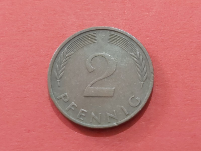 Nemačka - 2 pfennig 1975 god F