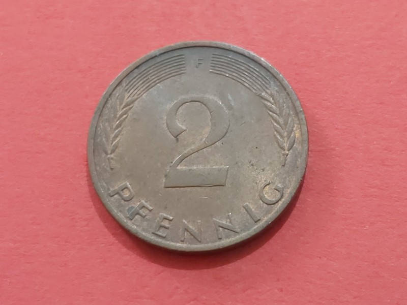 Nemačka - 2 pfennig 1976 god F