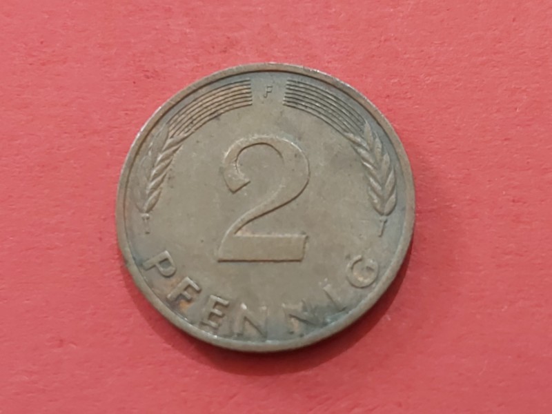 Nemačka - 2 pfennig 1977 god F