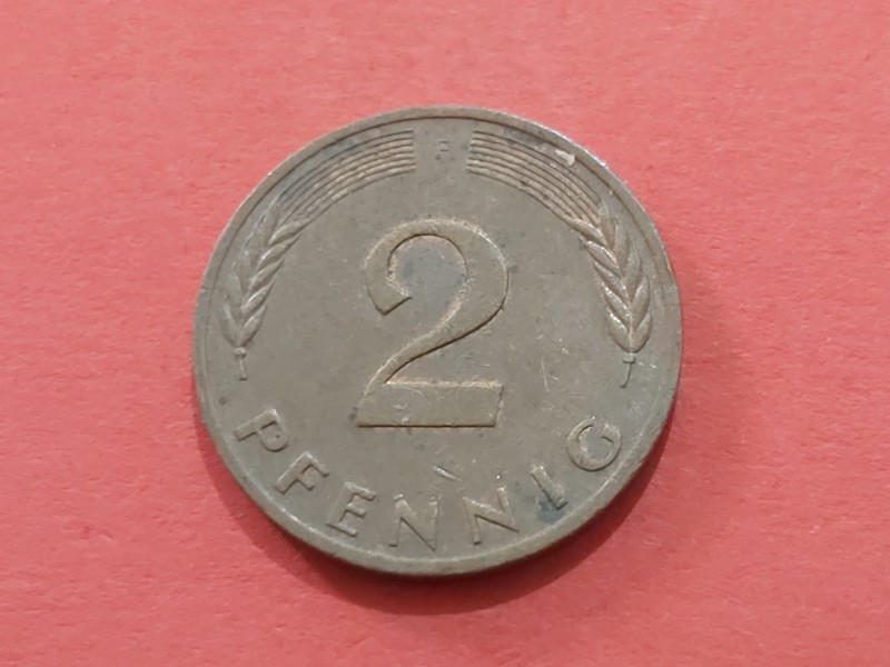 Nemačka - 2 pfennig 1978 god F