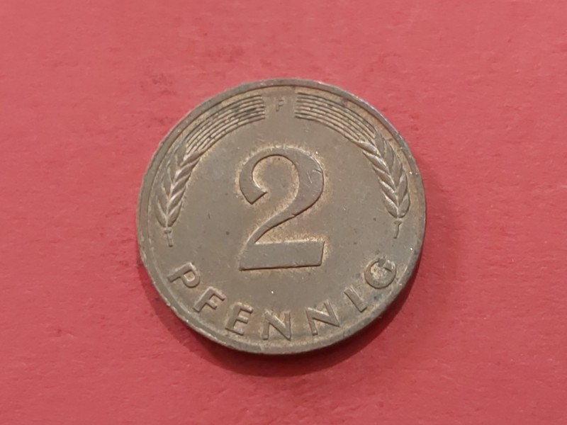 Nemačka - 2 pfennig 1980 god F