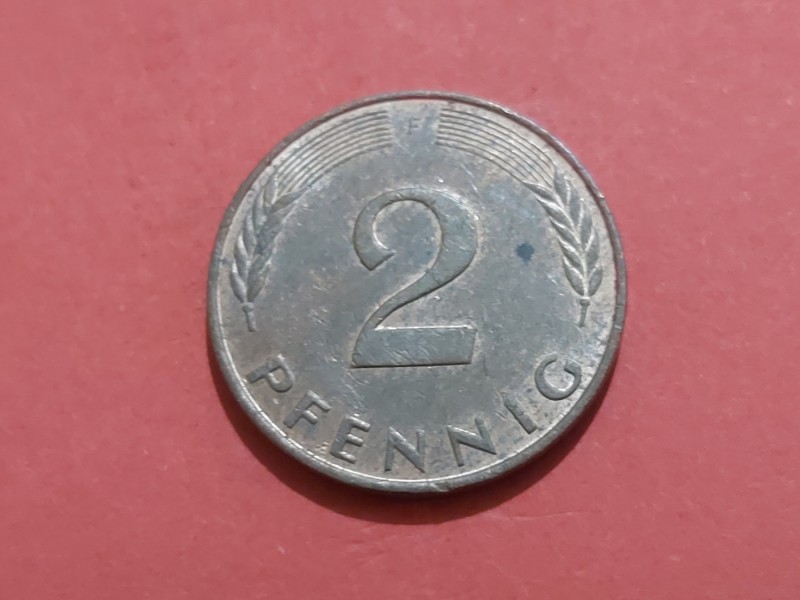 Nemačka - 2 pfennig 1991 god F