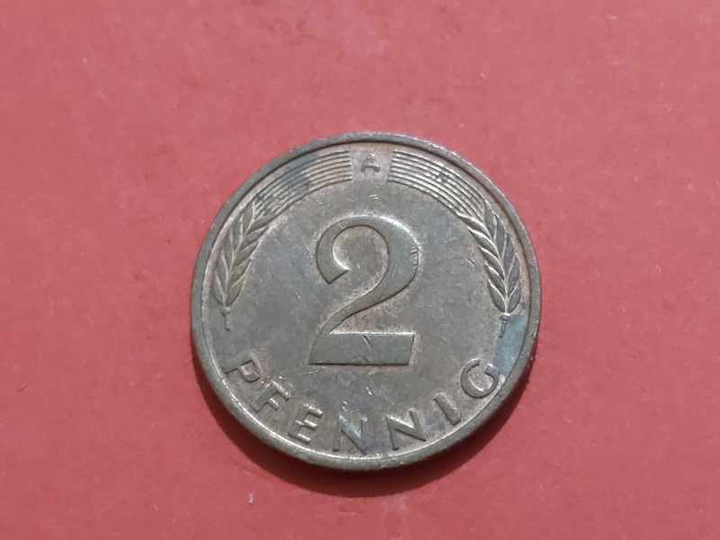 Nemačka - 2 pfennig 1992 god A