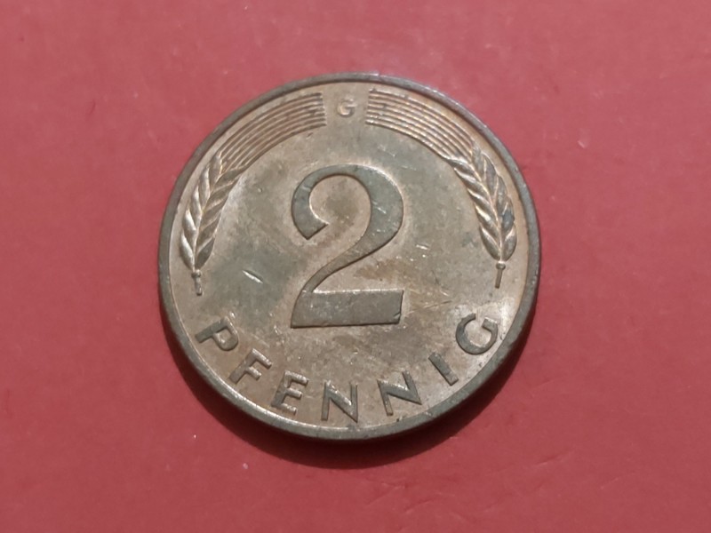 Nemačka - 2 pfennig 1994 god G