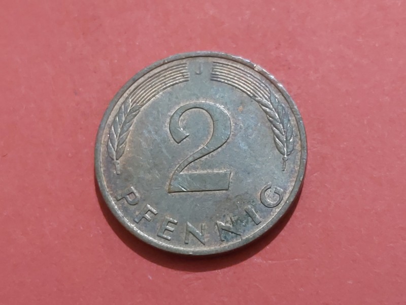 Nemačka - 2 pfennig 1994 god J