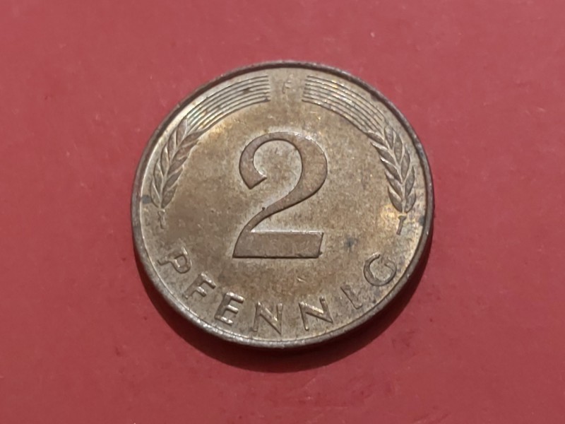 Nemačka - 2 pfennig 1995 god F