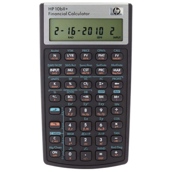 FELLOWES Finansijski kalkulator HP-10BIIPLUS /INT crni