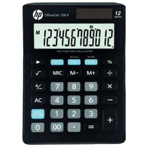 FELLOWES Komercijalni kalkulator 12 mesta HP-OC 100II/INT BX crni