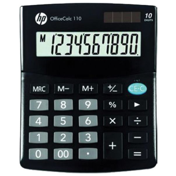 FELLOWES Komercijalni kalkulator 10 mesta HP-OC 110/INT BX crni