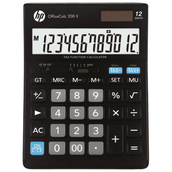FELLOWES Komercijalni kalkulator 12 mesta HP-OC 200II/INT BX crni
