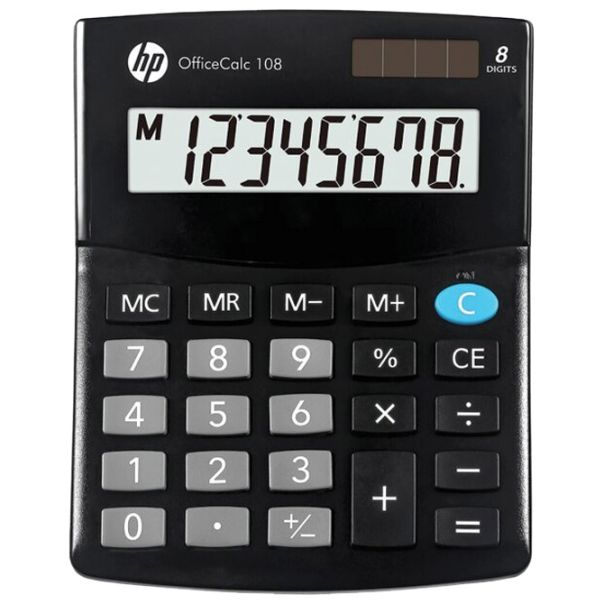 FELLOWES Komercijalni kalkulator 8 mesta HP-OC 108/INT BX crni