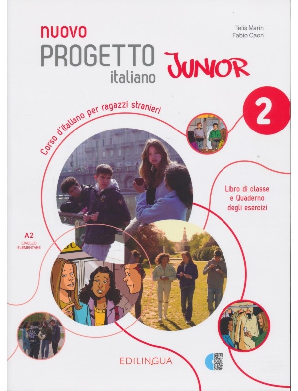 Nuovo Progetto italiano Junior 2 - udžbenik i radna sveska - Educational Centre