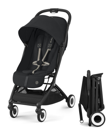 Cybex Orfeo kolica za decu do 22 kg Black frame - Magic Black