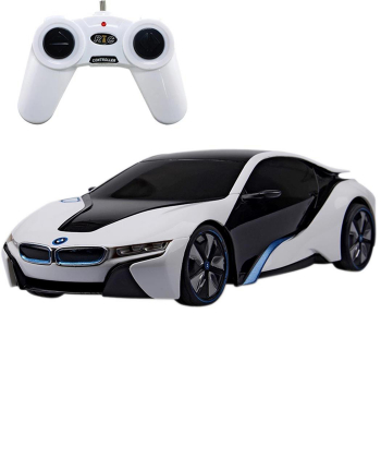 Rastar RC automobil za decu BMW i8 1:24 siv bel