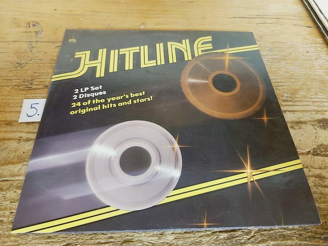 Pop Rok kompilacija Hitline 2LP. Canada press SSK