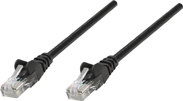 Intellinet prespojni kabl, Cat6 certified, U/UTP, 0.5m,crniID EK000406111