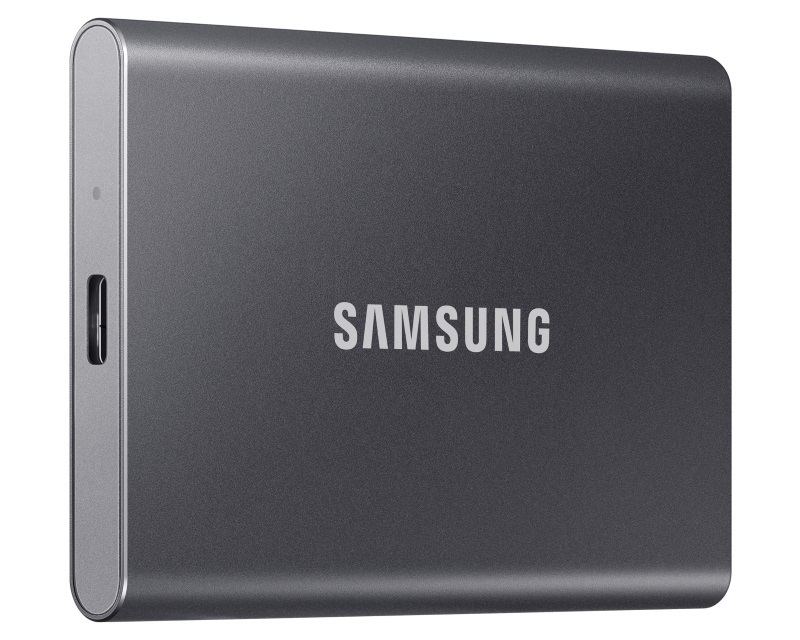 Eksterni SSD 1TB Samsung T7, USB-C, sivi (MU-PC1T0T)ID EK000610217