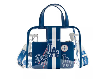 MLB LA Dodgers Stadium Crossbody Bag With Pouch