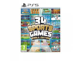 PS5 34 Sports Games - World Edition