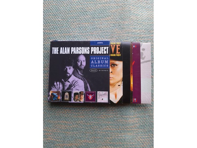 Alan Parsons project Orginal album classic 5 x CD