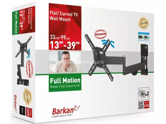 Nosač za TV Barkan 2400.B 13-43/24kg/200x200/tilt