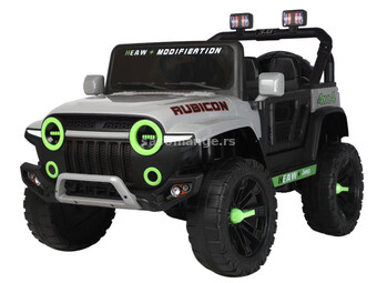 Auto na akumulator OFF-ROADER Rubicon sivi (TS-09-2R sivi)