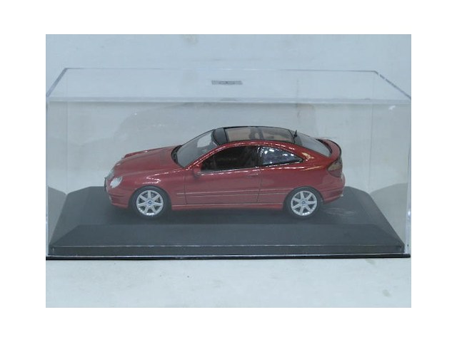 1:43 minichamps mercedes C klasse sportcoupe