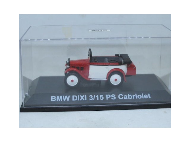 1:43 schuco BMW dixi 3/15 PS cabriolet