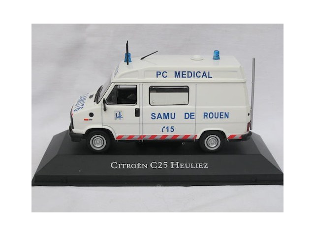 1:43 atlas citroen C25 heuliez