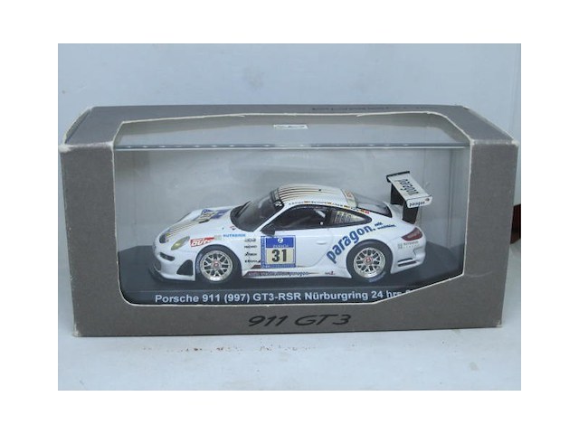 1:43 minichamps porsche 911 GT3 RSR